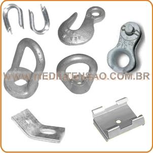 Gancho e Porca Olhal, Sela para Cruzeta, Manilha Sapatilha, Chapa Estai ...