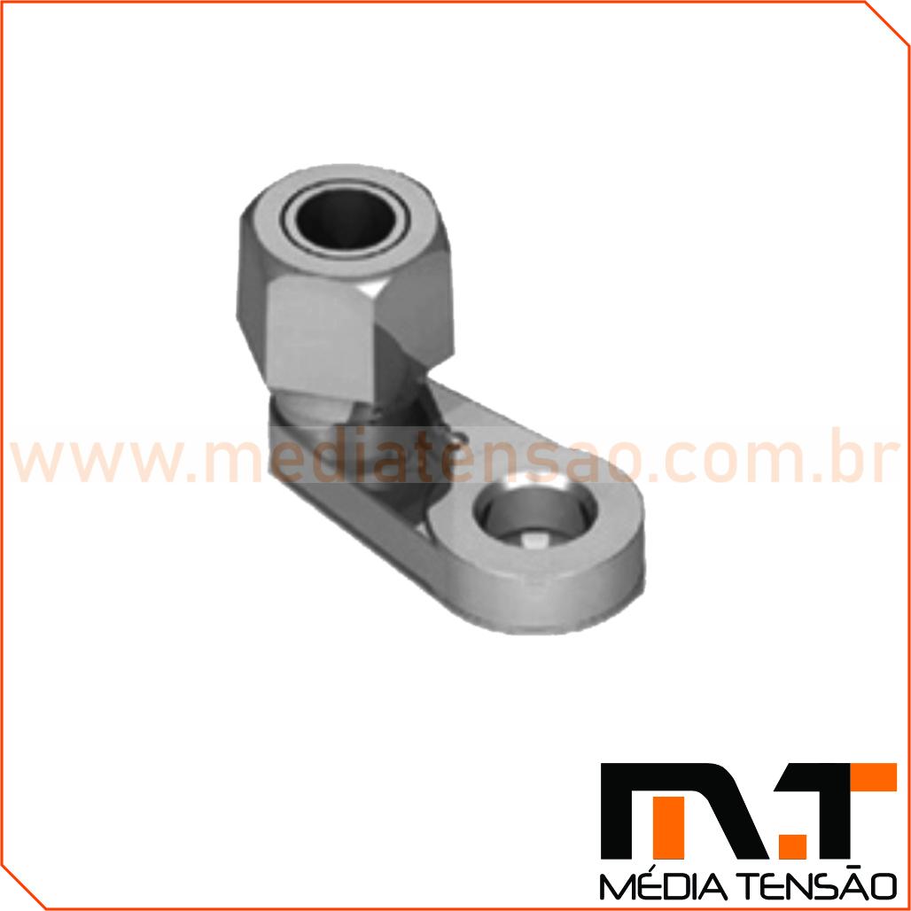 Borne Concêntrico para Vergalhão de Cobre ø 3/8 - Tipo Terminal Angular ...