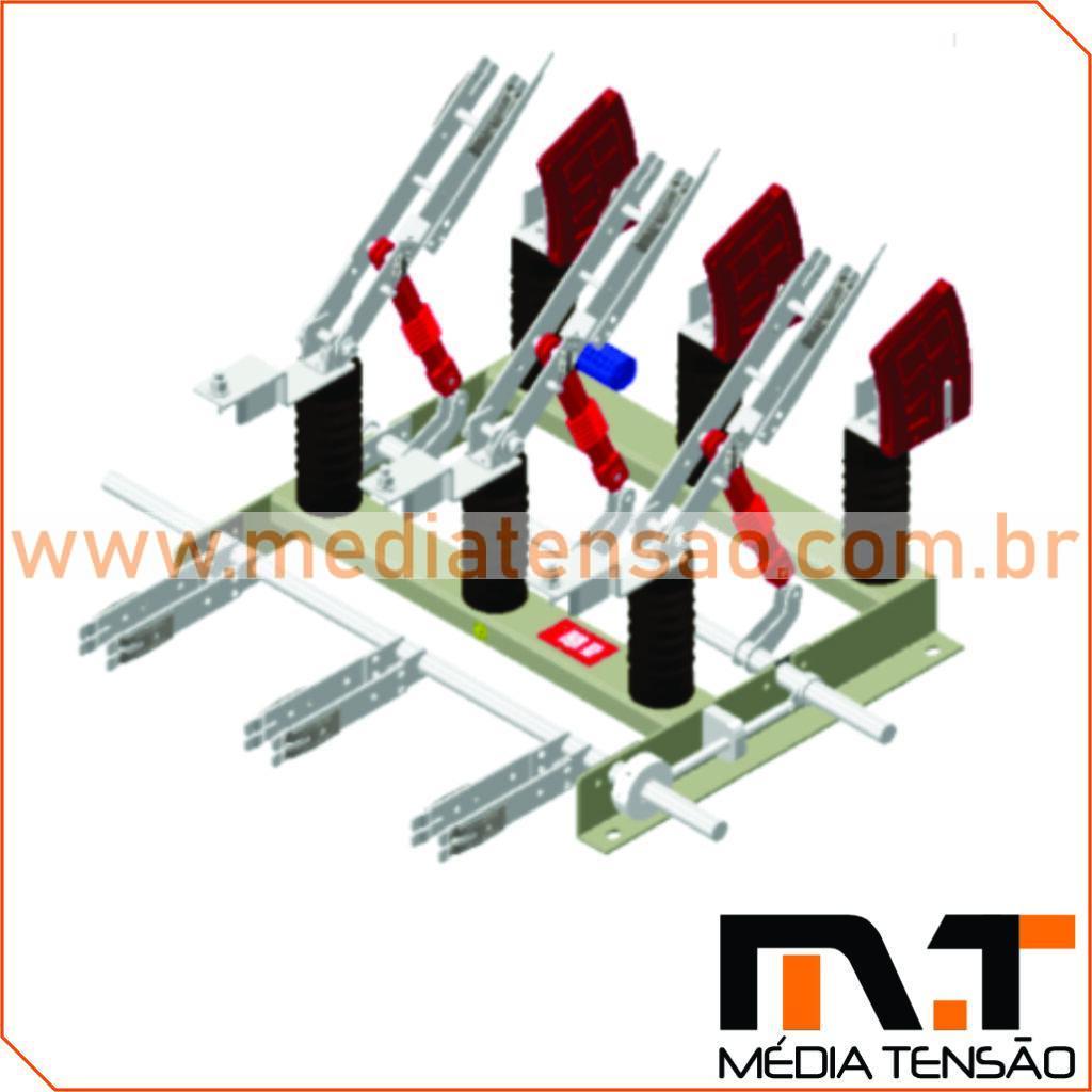 Chave Seccionadora Tripolar Abertura SOB Carga, SEM Base Para Fusível ...