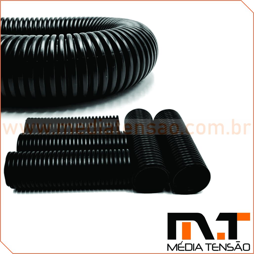 Eletroduto corrugado tipo Kanaflex - Média Tensão