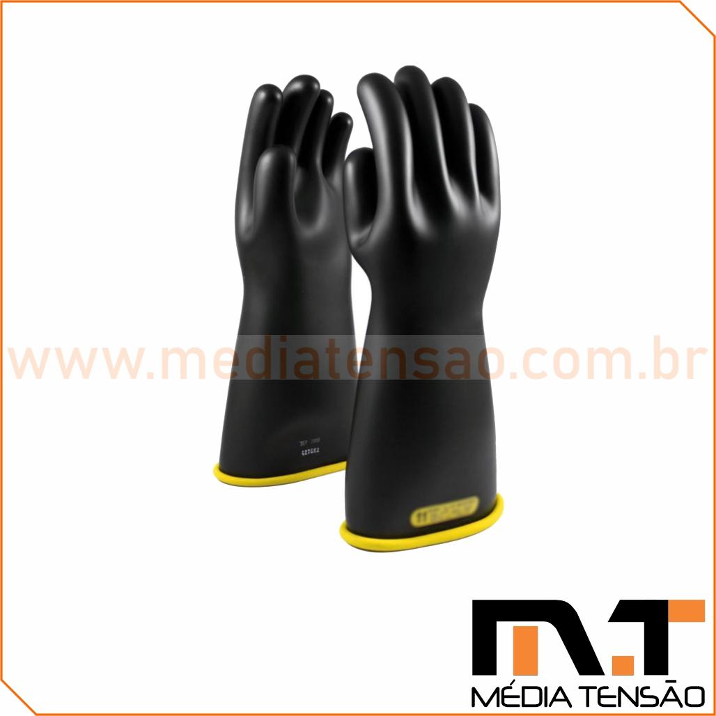 Luva de Borracha Isolante 20kV Classe 2 - Média Tensão