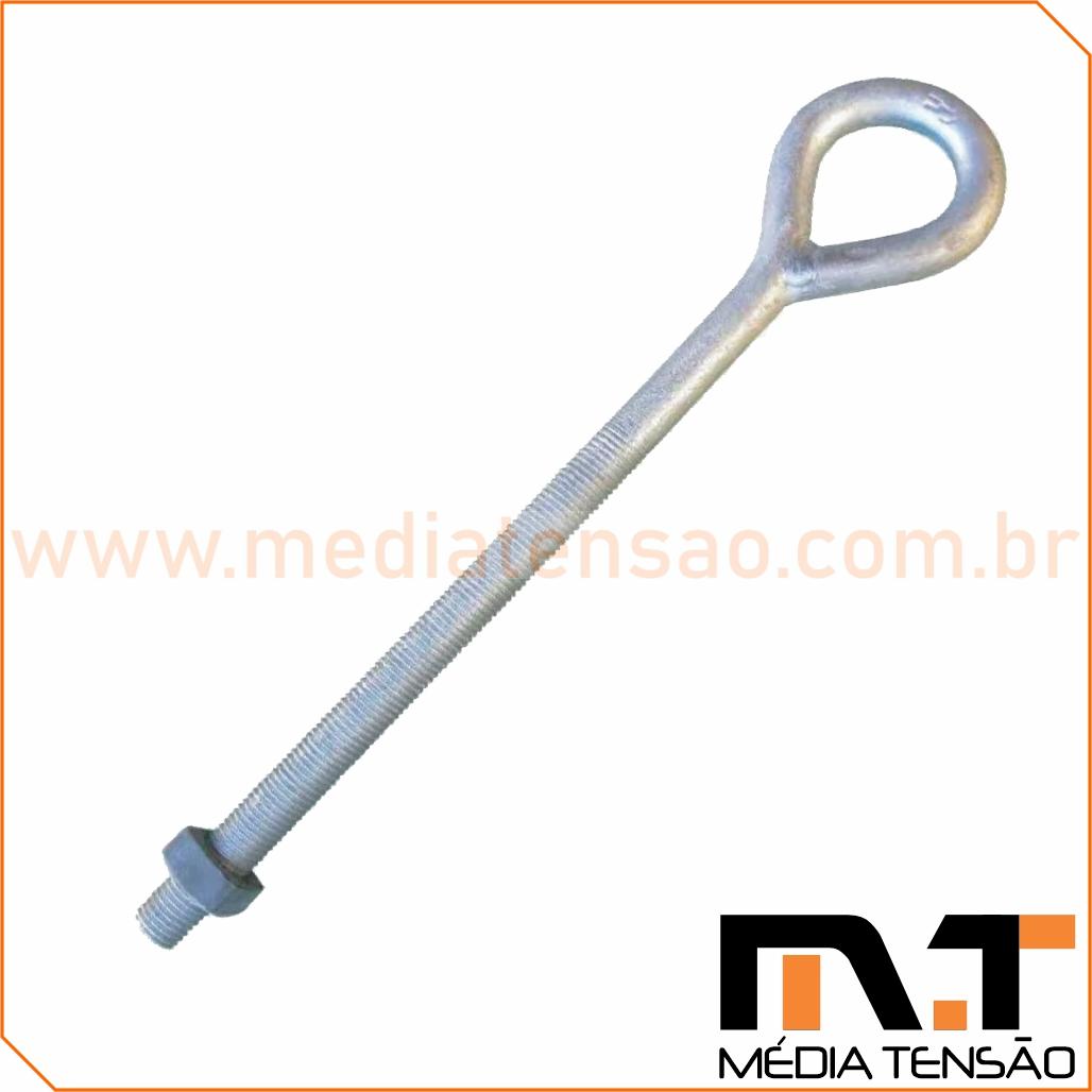 Parafuso Olhal M16 x 300mm - Média Tensão