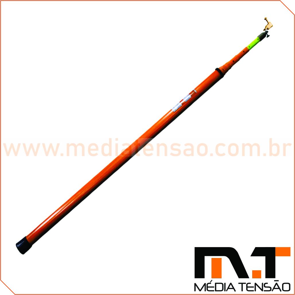 Vara de Manobra em Fibra de Vidro - Telescópica - Média Tensão